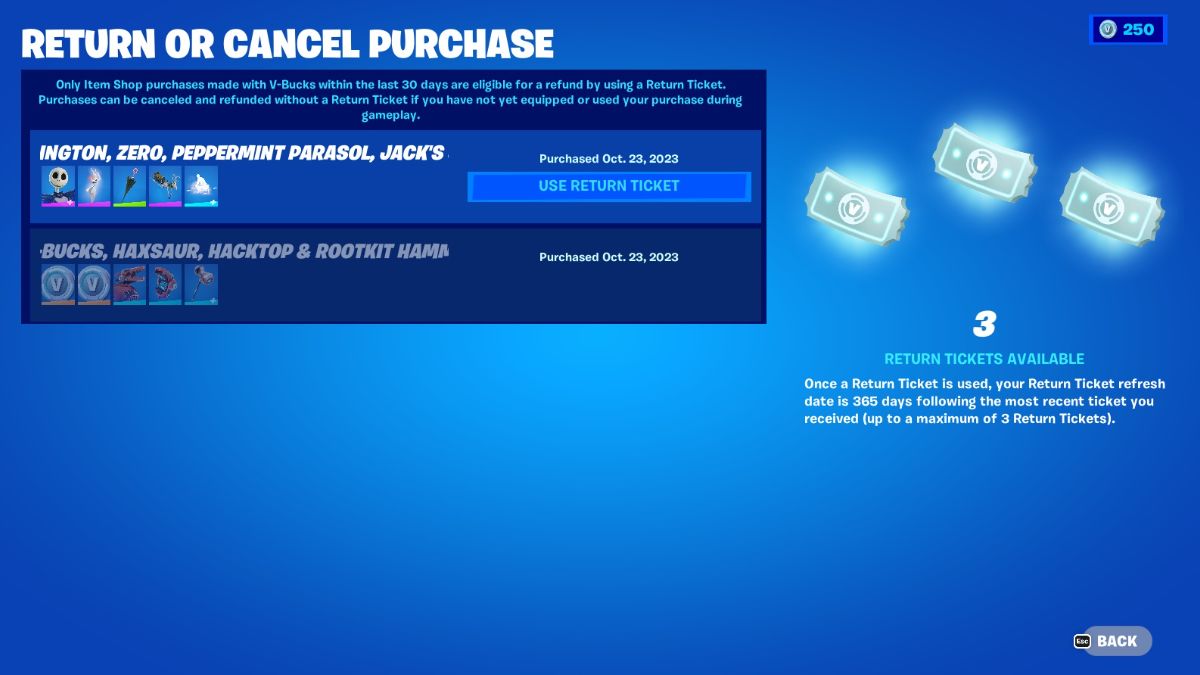 How to get Fortnite refund