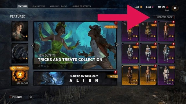 Dead by Daylight (DBD) codes (November 2024) – Destructoid