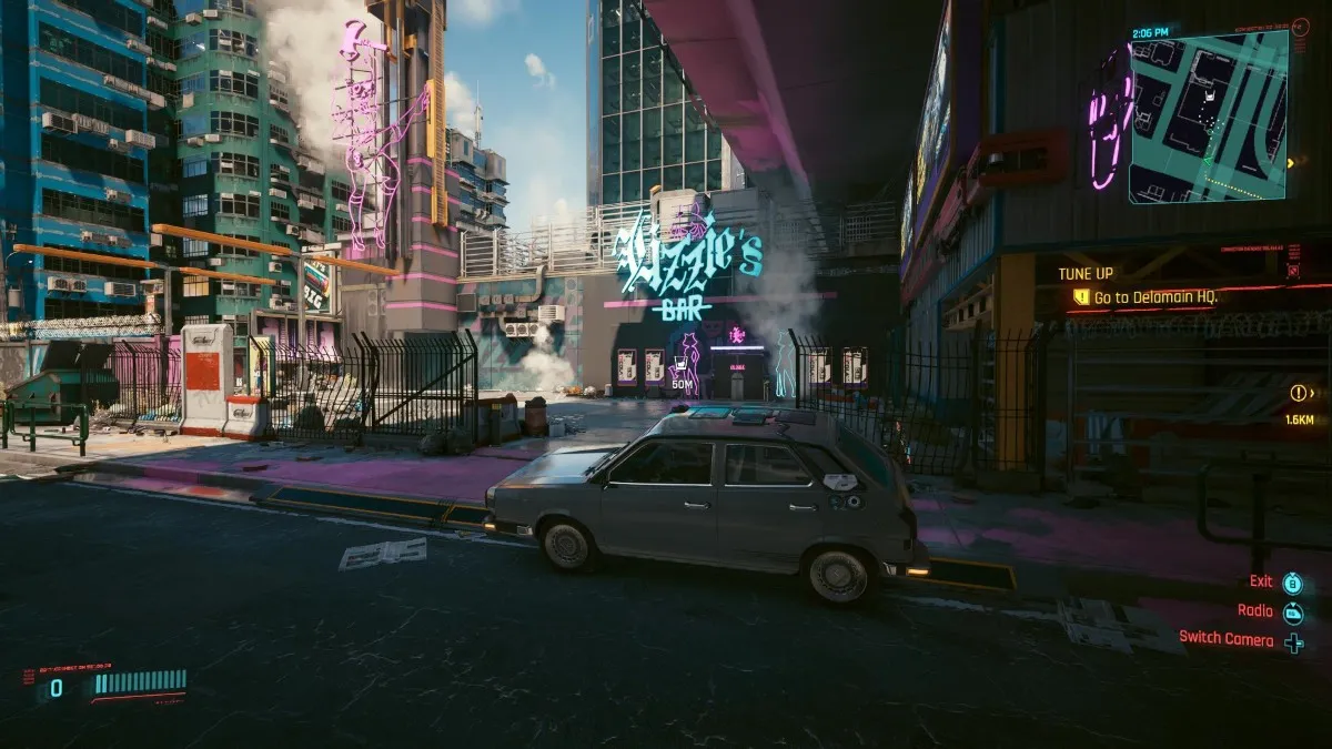 Where is the Mox Bar in Cyberpunk 2077? - Lizzie's Bar Location