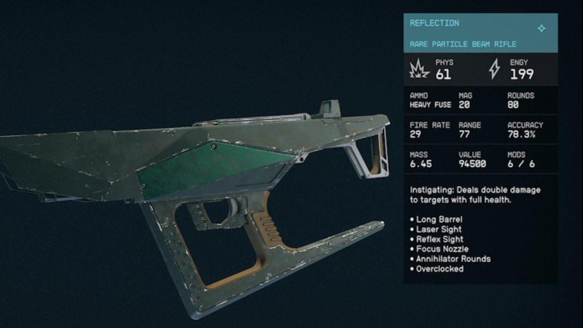 All Particle Beam Weapons and How to Get Them - Starfield Weapons Guide ...