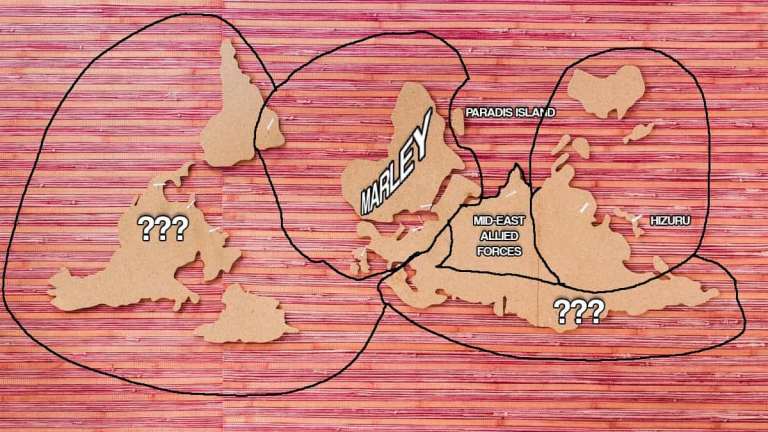 The Attack on Titan World Map