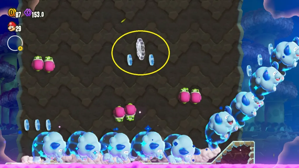 Bulrush Express all secrets in Super Mario Bros. Wonder