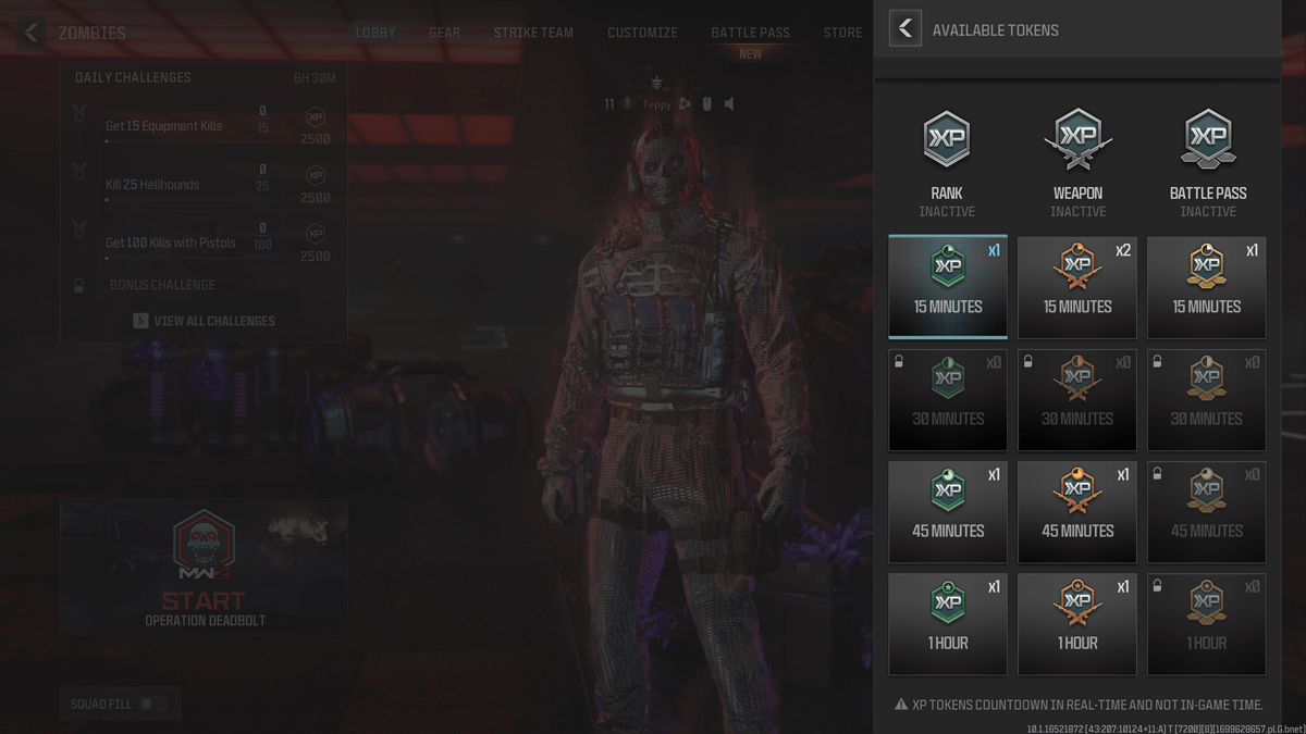 How to fix MW3 Double XP tokens locked bug – Destructoid