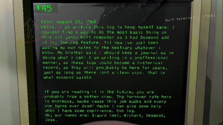 How to read Sigurd's logs in Lethal Company