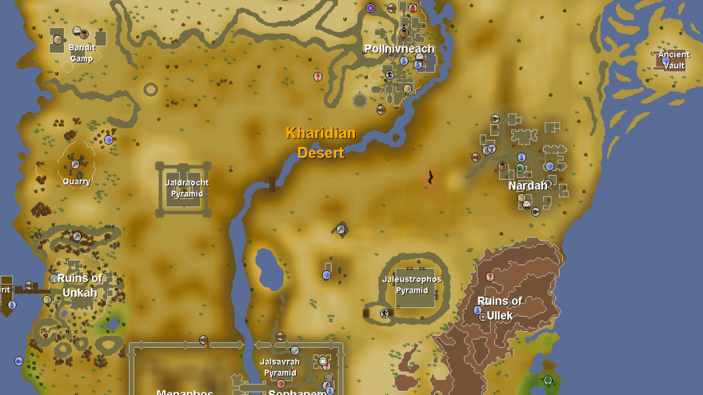 Kharidian Desert Task List - OSRS League 4 (Trailblazer Reloaded)