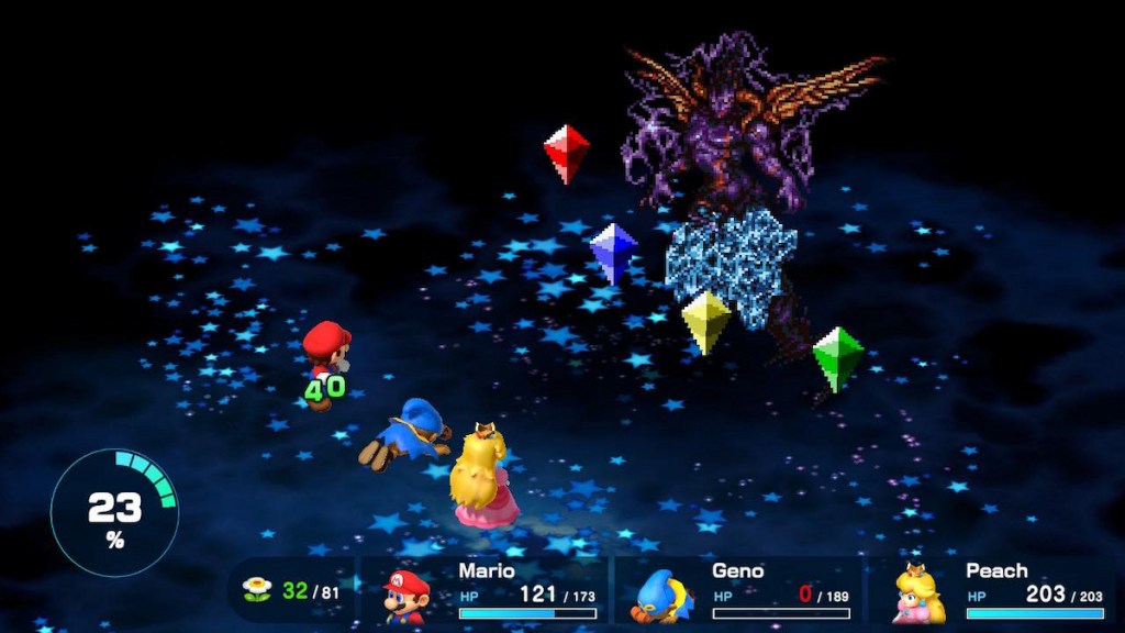 How do you unlock the secret boss in Super Mario RPG?