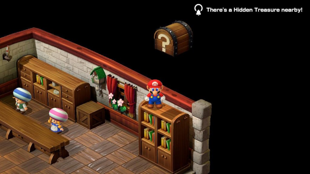 All Rose Town hidden treasure chests in Super Mario RPG