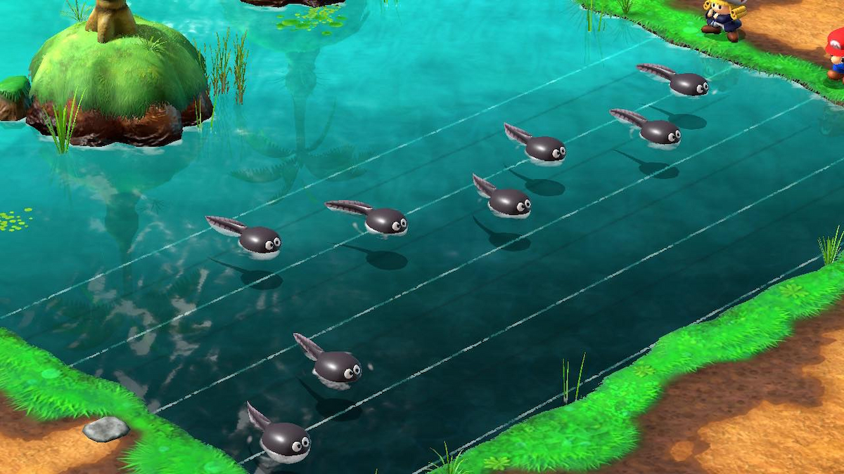 All Tadpole Pond songs in Super Mario RPG