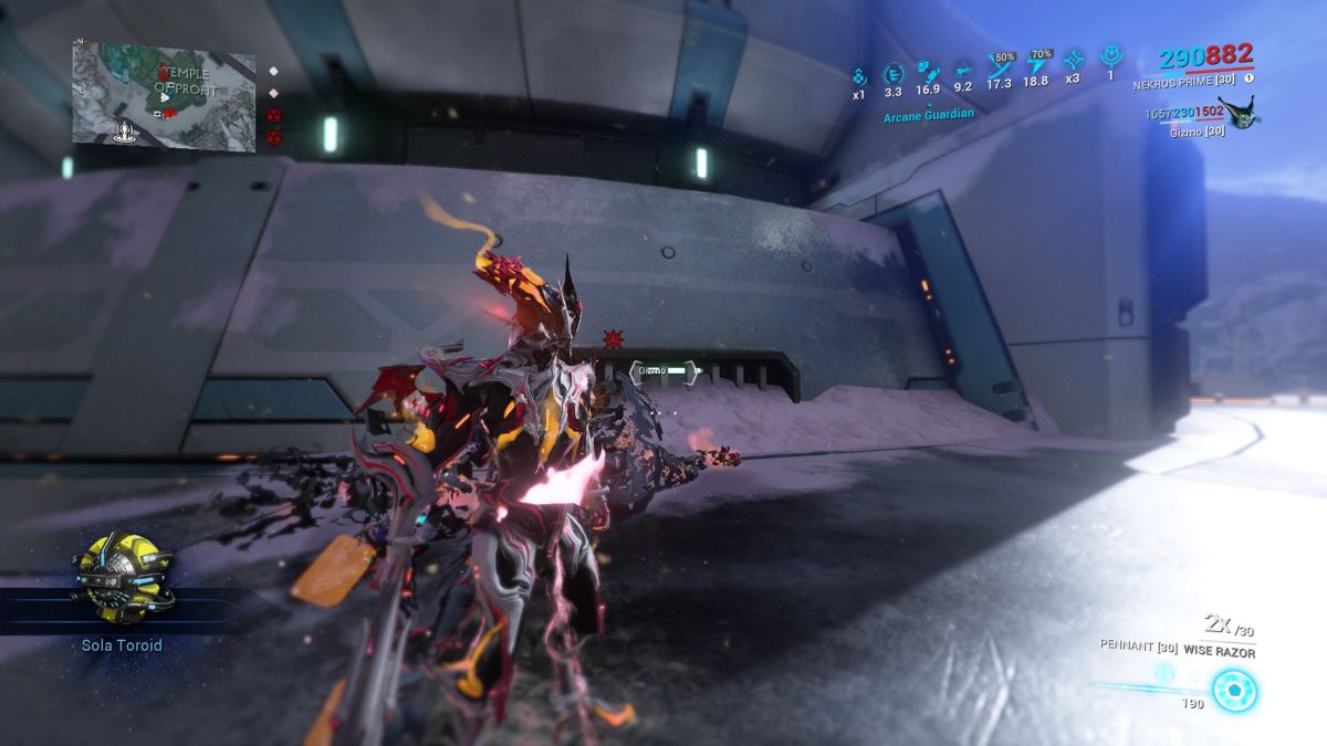 How to farm Sola Toroids in Warframe