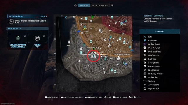 How to complete the Outlast contract in MW3 Zombies