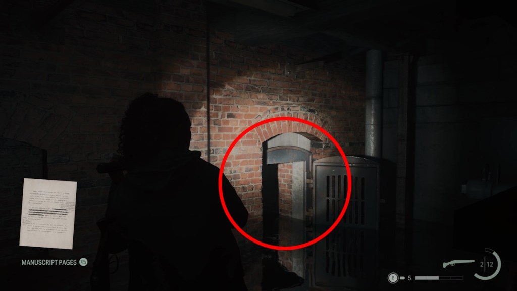 How to find Valhalla Nursing Home basement code in Alan Wake 2