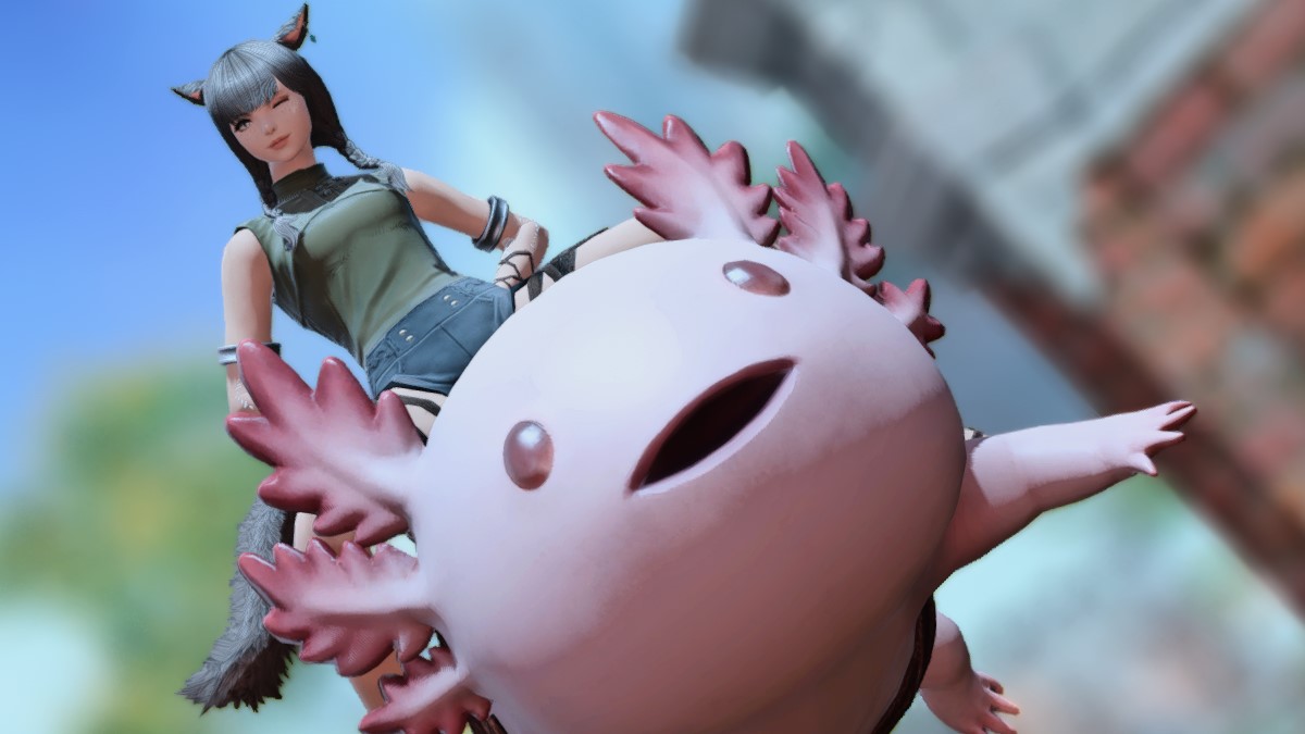 How to get the Axolotl (Megaloambystoma) Mount in FFXIV