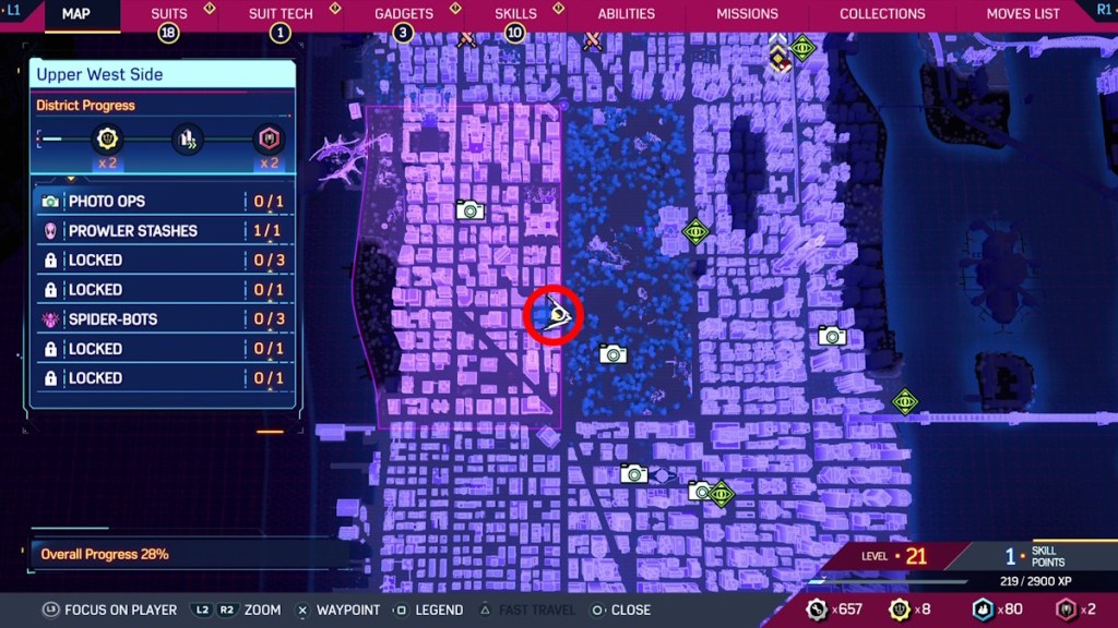 All EMF experiment locations in Spider-Man 2 – Destructoid