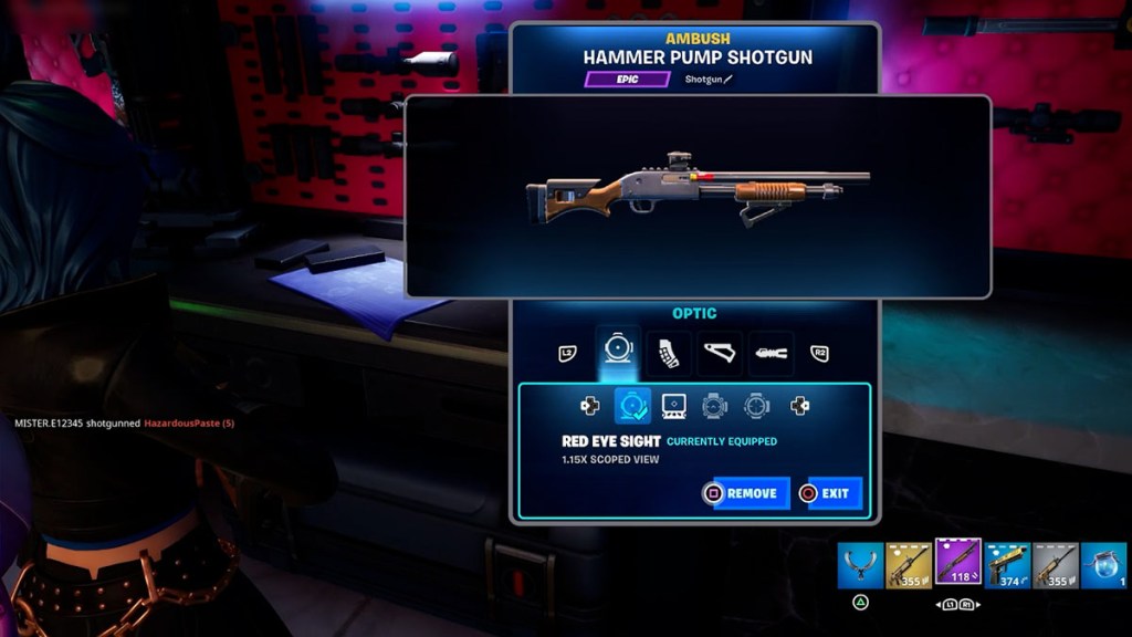 How to mod weapons in Fortnite Chapter 5: Season 1