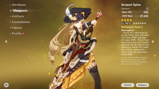 Best Navia builds in Genshin Impact – Destructoid