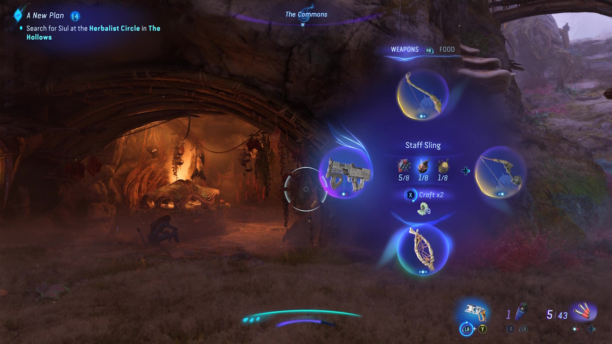 How to craft ammo in Avatar: Frontiers of Pandora