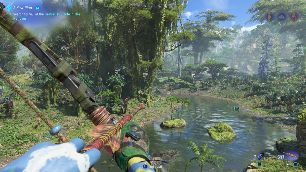 How to holster weapons in Avatar: Frontiers of Pandora