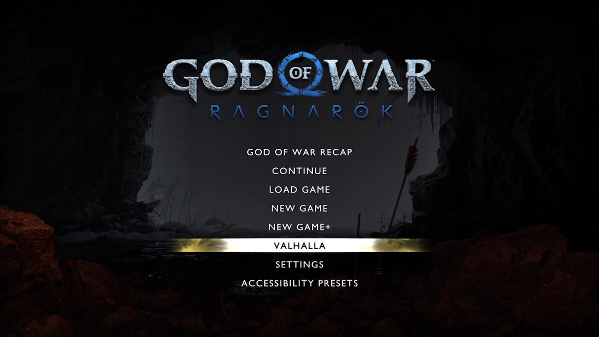 How to start the God of War Ragnarok: Valhalla DLC