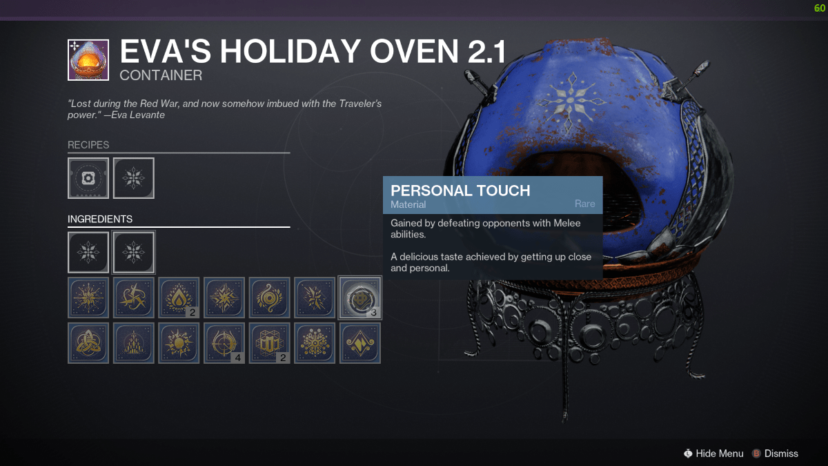 How to farm Personal Touch in Destiny 2