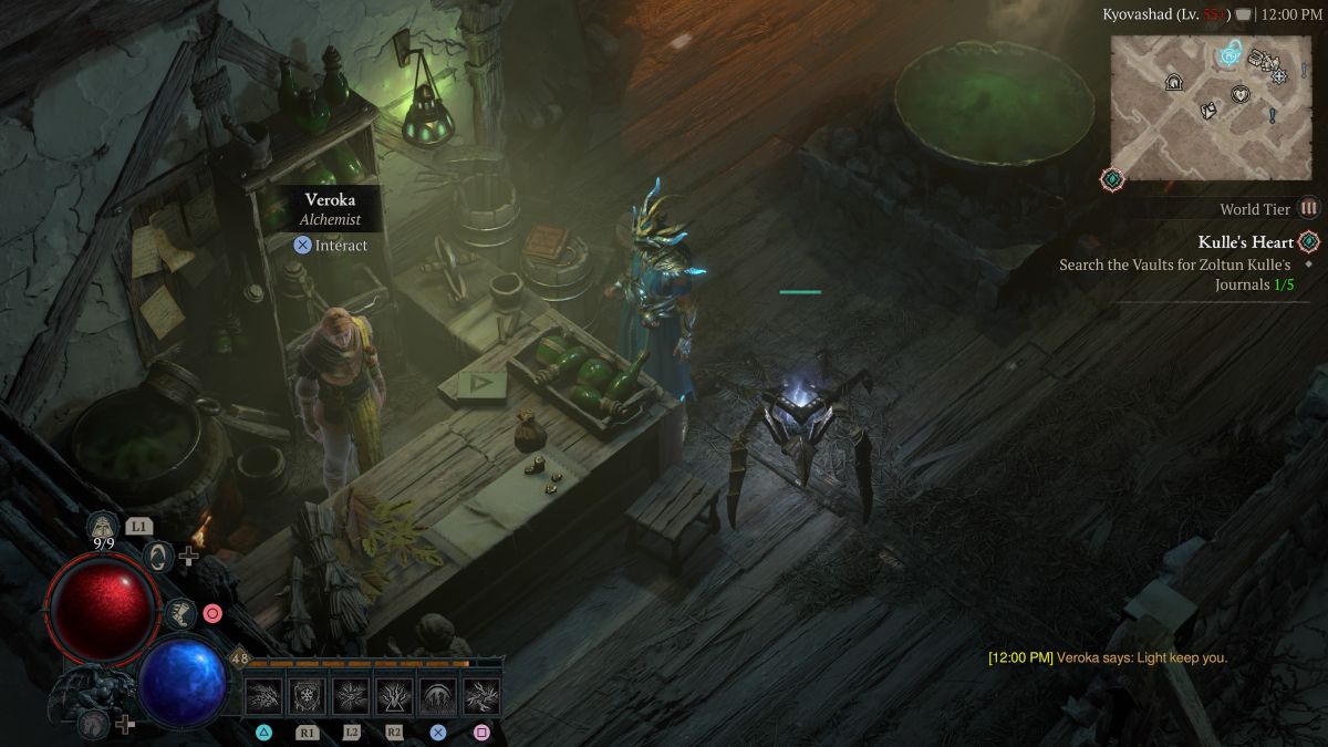 Gallowvine location in Diablo 4 - Where to find Gallowvine