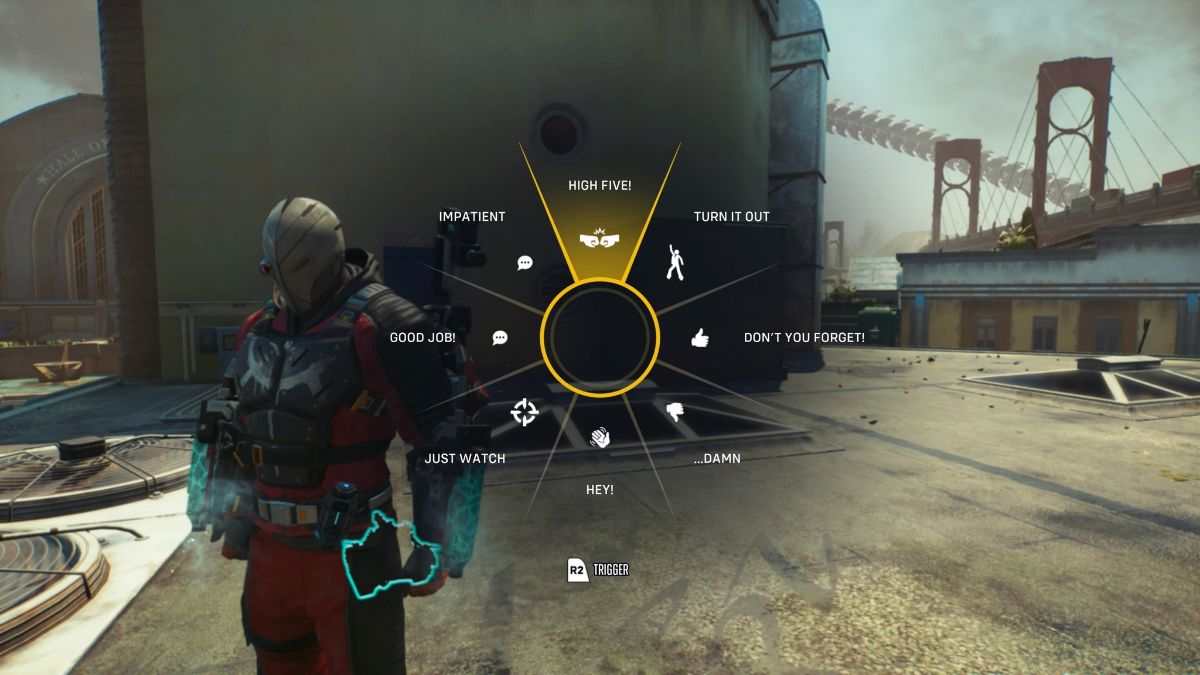 How to emote in Suicide Squad: Kill the Justice League