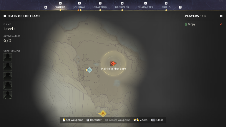 Where is the Best place to build your first base in Enshrouded