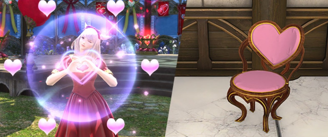 FFXIV Valentione's Day event returns with an adorable Love Heart emote