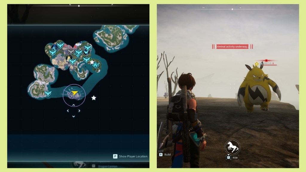 Palworld Grizzbolt location