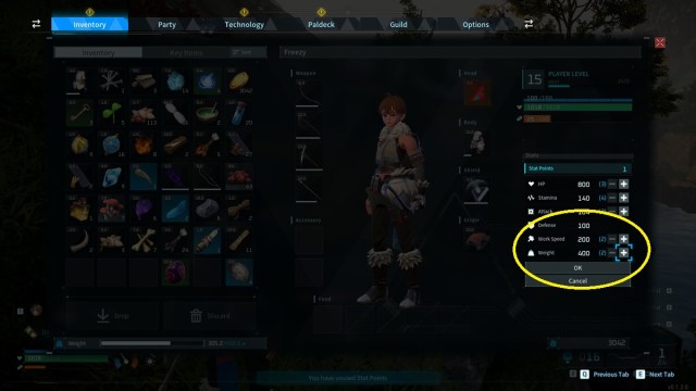 How to improve inventory management in Palworld