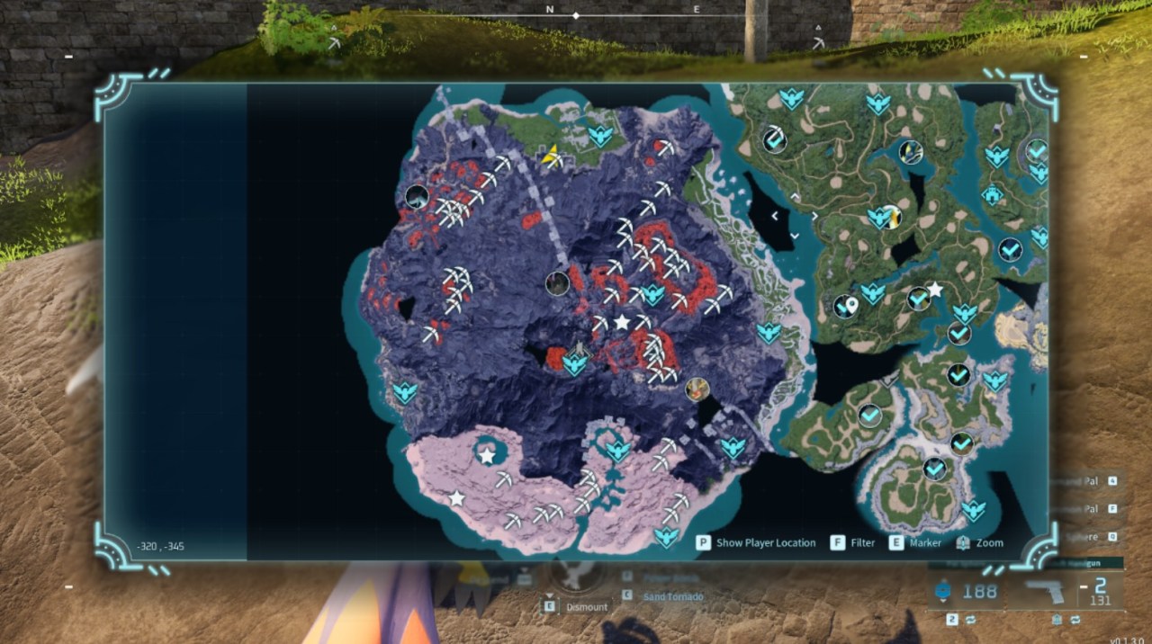 How to get Sulfur in Palworld, mining locations and maps