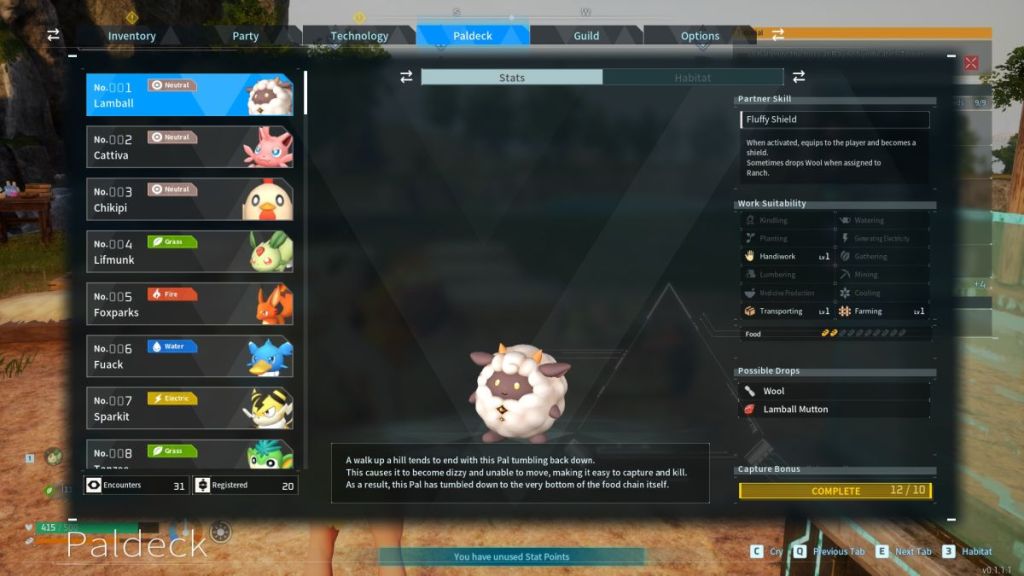 Are there starter Pals in Palworld?