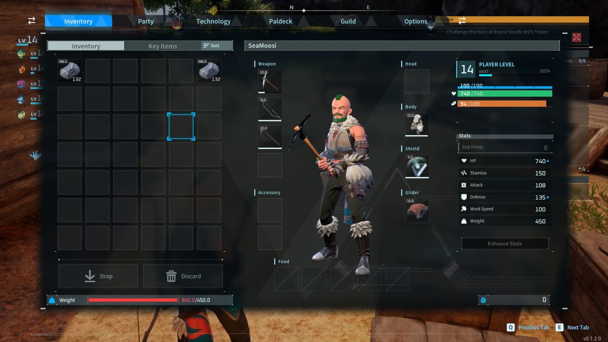 Palworld encumbrance explained - How to carry more in Palworld