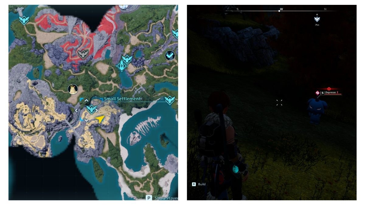 Where is Depresso? Palworld Pal location and map