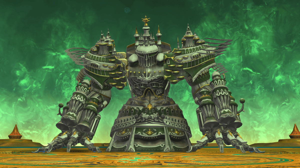 Massive stadium of FFXIV players re-enact an infamous raid attack