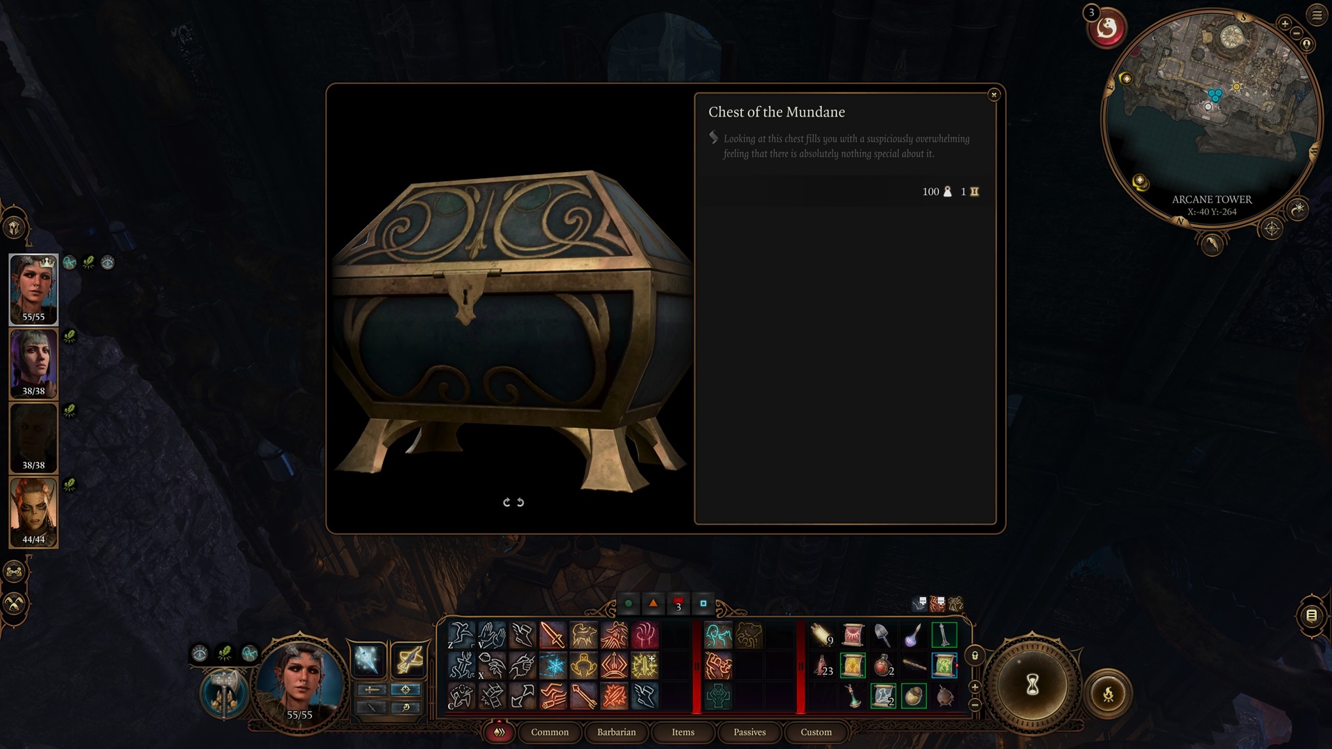 Can you get and use the Chest of the Mundane in Baldur's Gate 3? – Destructoid