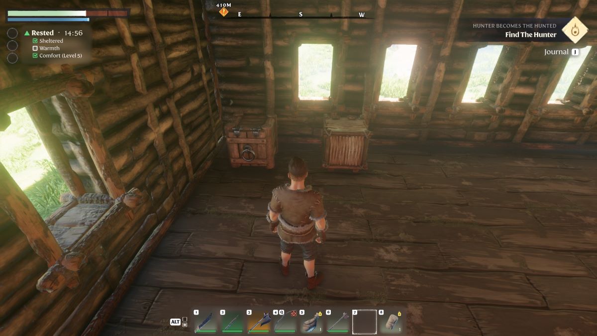 How to build storage crates in Enshrouded