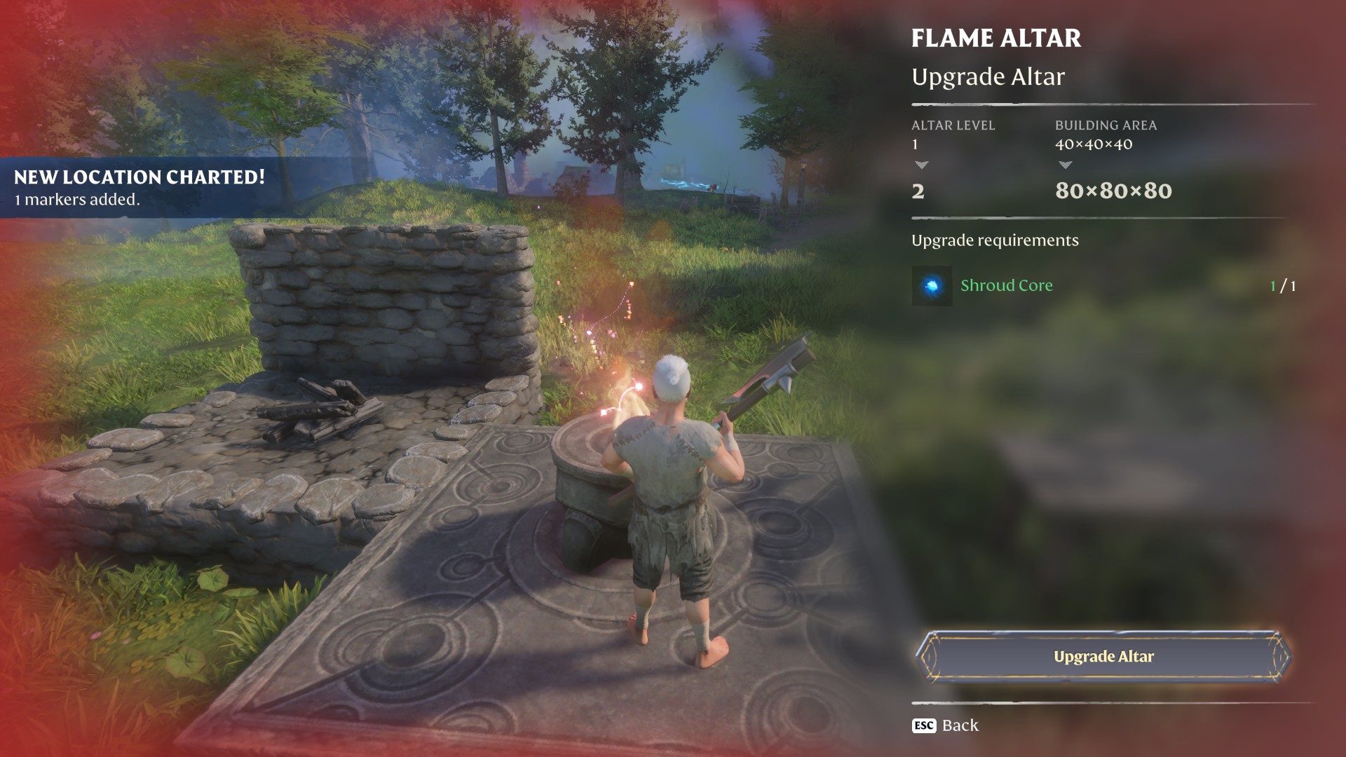 How to Upgrade your Flame Altar in Enshrouded