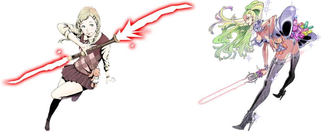 Double-sided Beam Katana wielding woman responsible for Travis ...