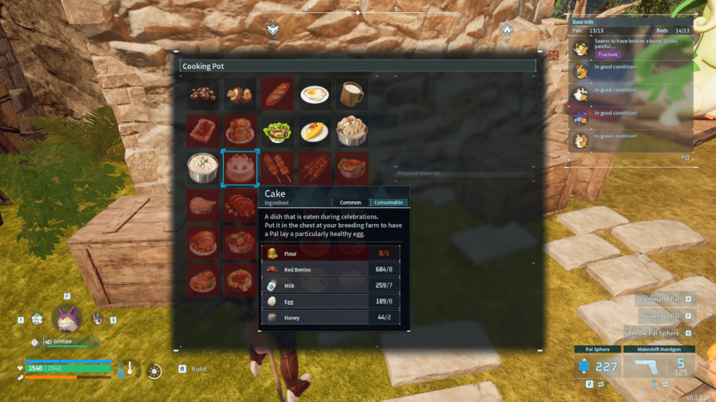 Palworld: How to make Cake and why it's needed – Destructoid