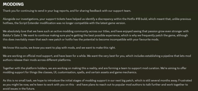 When is Baldur's Gate 3 Patch 7? - Every BG3 update and patch cycle