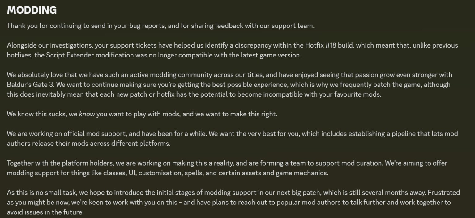 When is Baldur's Gate 3 Patch 7? - Every BG3 update and patch cycle