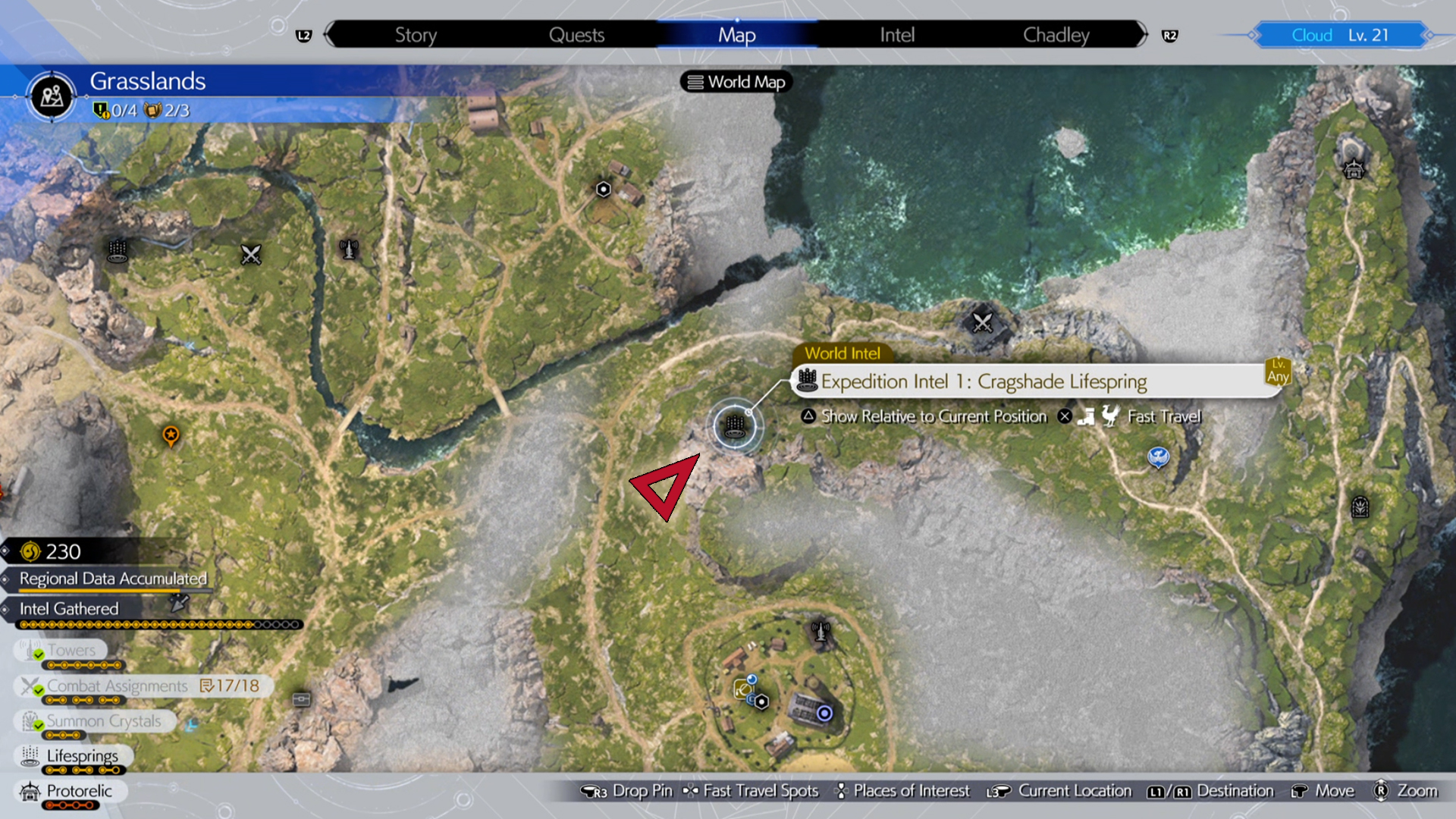 FF7 Rebirth Kalm: 100% Grasslands Checklist