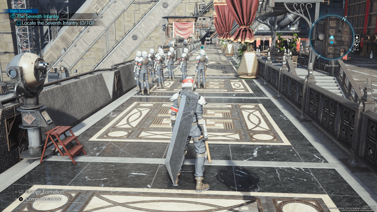 Where to find all 10 7th Infantry Squads in FF7 Rebirth (Chapter 4)