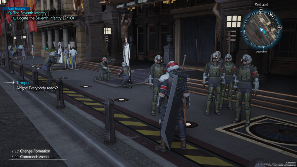 Where to find all 10 7th Infantry Squads in FF7 Rebirth (Chapter 4)