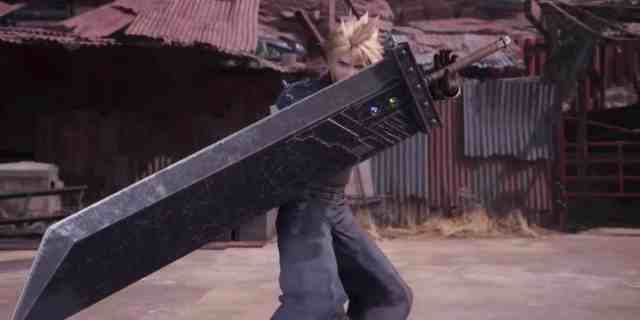 How much would Cloud's Buster Sword actually weigh?