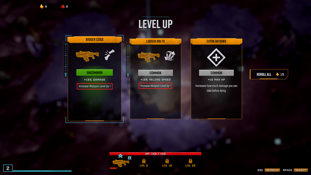 Deep Rock Galactic: Survivor Weapon Level explained – Destructoid