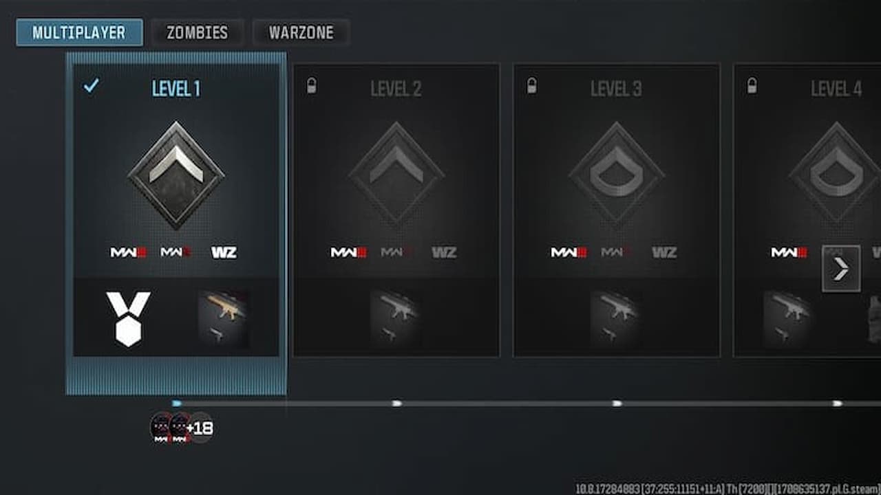 Why did my Call of Duty MW3 rank reset to level 1?