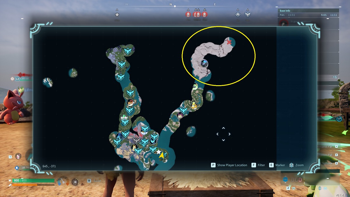 Where to find Lovander in Palworld