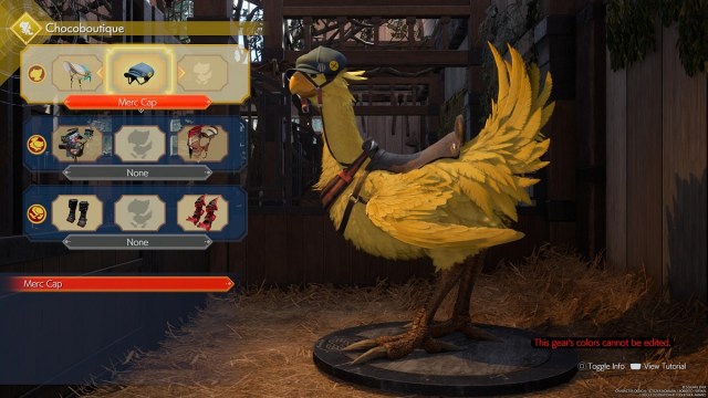 How to customize your Chocobo in FF7 Rebirth – Destructoid