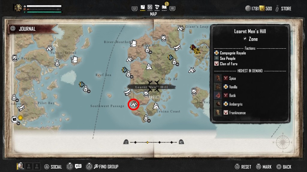 Skull and Bones: Bloody Bones' Legacy investigation walkthrough and rewards